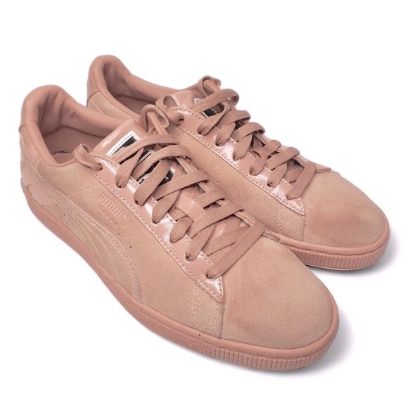 Puma | Shoes | Puma X Mac Cosmetics One Womens Suede Classic Sneakers ...